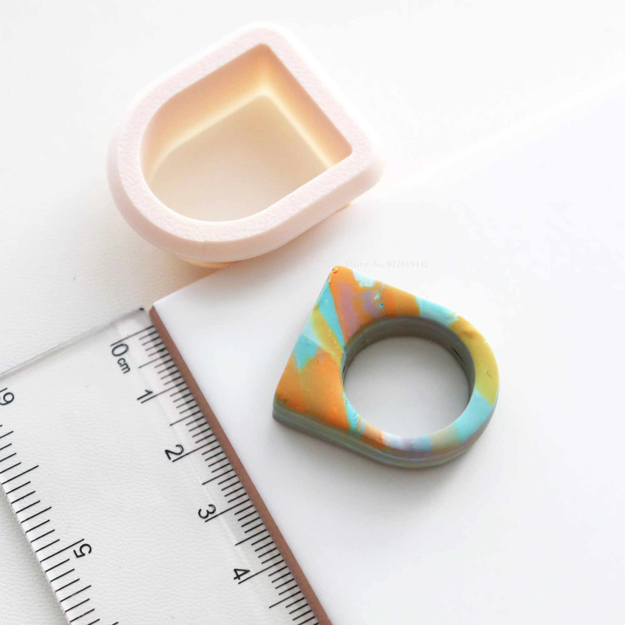 Форма для полимерной глины кольцо, цвет ring3
