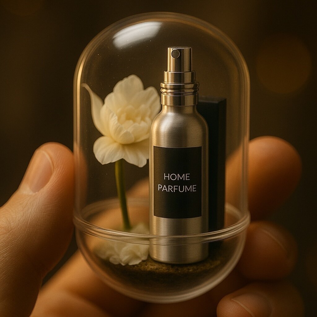 Парфюмированный спрей для дома, для белья Dea Roma "Грейпфрут & Листья мяты" - 90 ml.