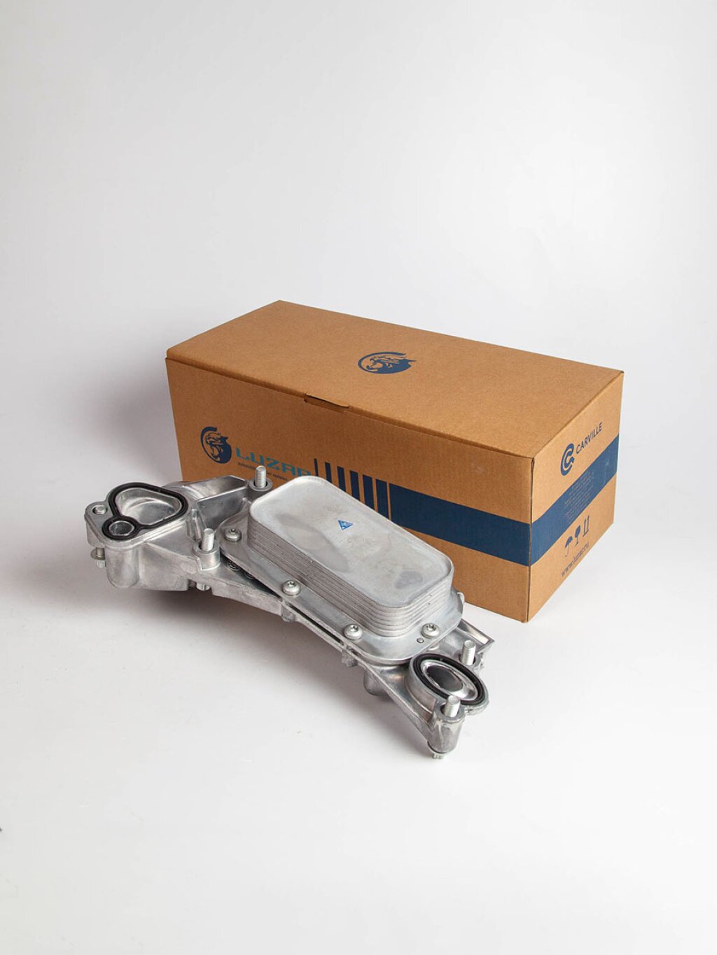 Радиатор масляный в сборе (теплообменник) Luzar LOc 0504