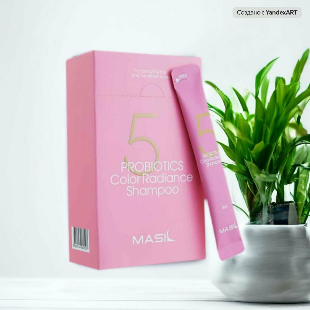 Masil Шампунь для волос защита цвета с пробиотиками / 5 Probiotics Color Radiance Shampoo, 20 шт. х 8 мл