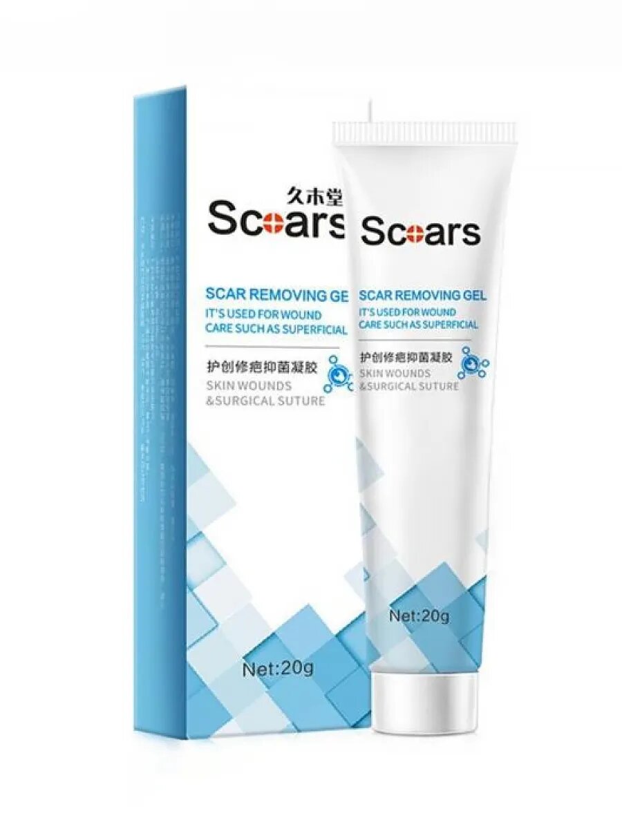 Гель для восстановления шрамов, выцветание шрамов, прыщей