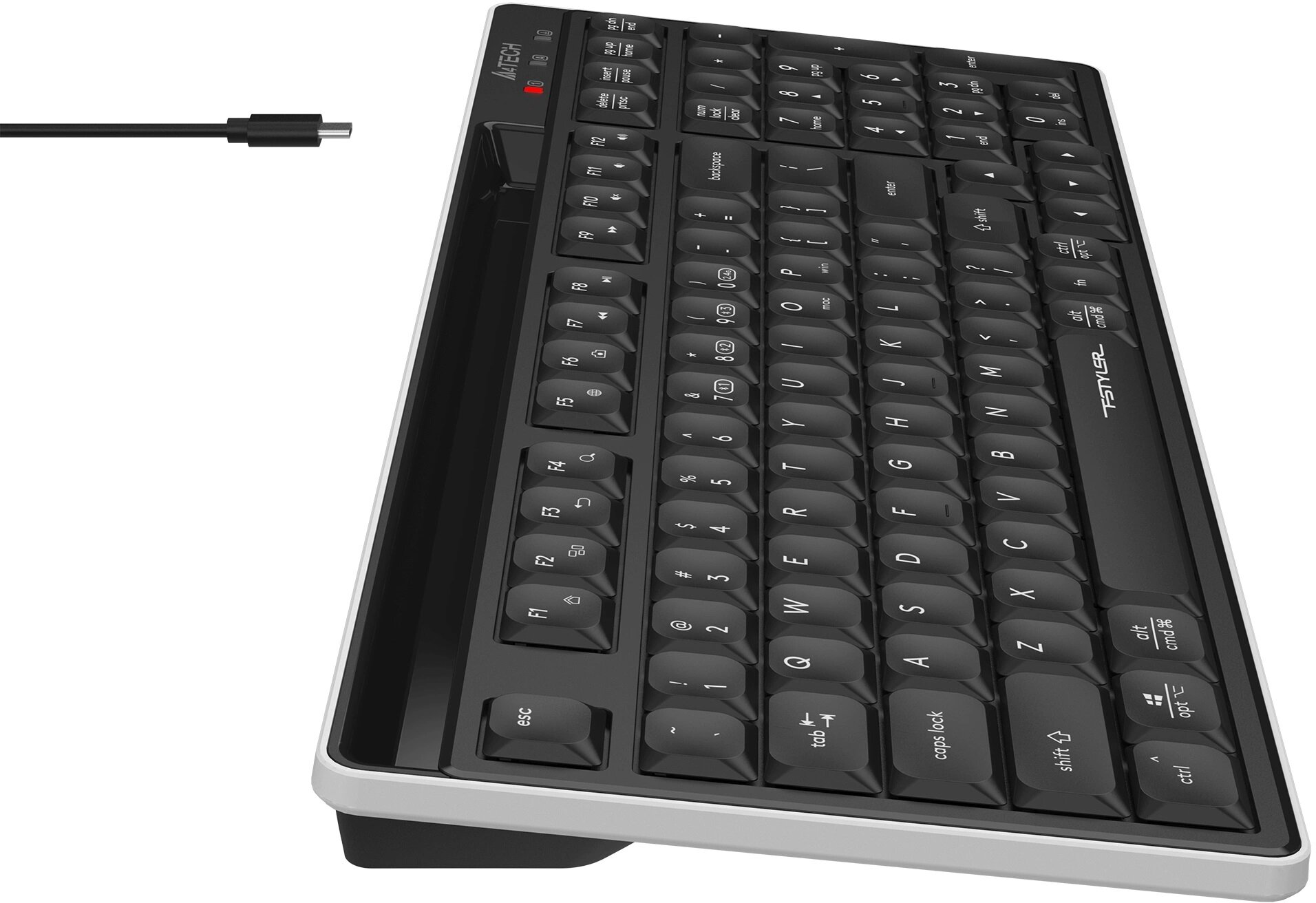 Клавиатура A4Tech Fstyler FBX70C черный