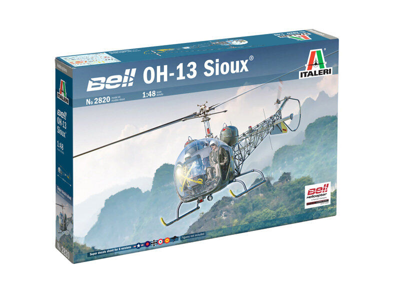 Сборная модель "Авиация Bell OH-13 Sioux" (1:48), артикул 2820