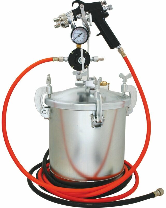 Красконагнетательный бак с краскораспылителем "Калибр КБ-10"