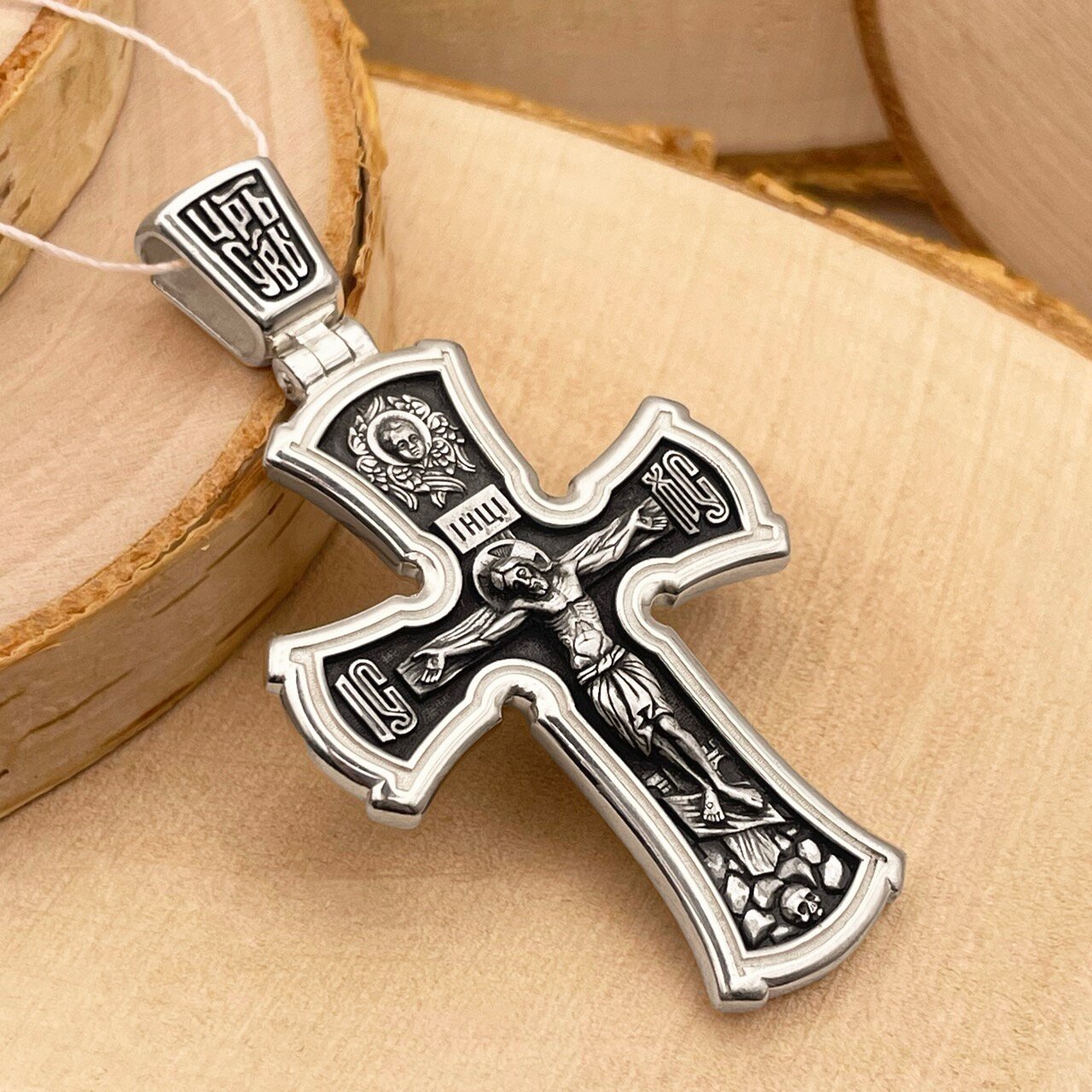 Подвеска, серебро, 925 проба, оксидирование, чернение