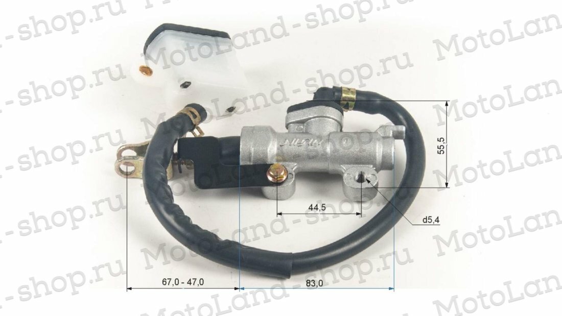 Главный тормозной цилиндр задний #3