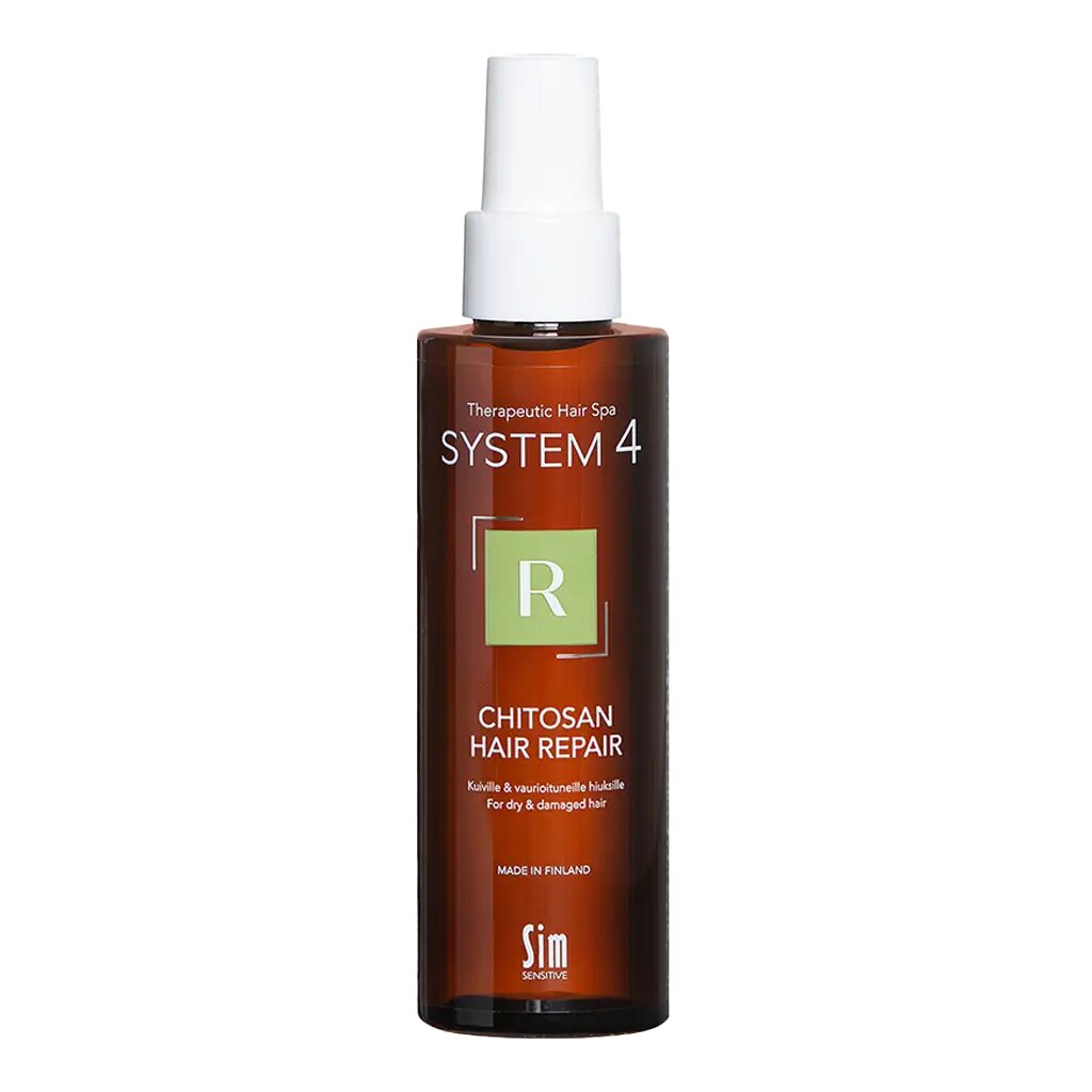 System 4 Chitosan Hair Repair Терапевтический спрей R для восстановления структуры волос по всей длине 150 мл 1 шт