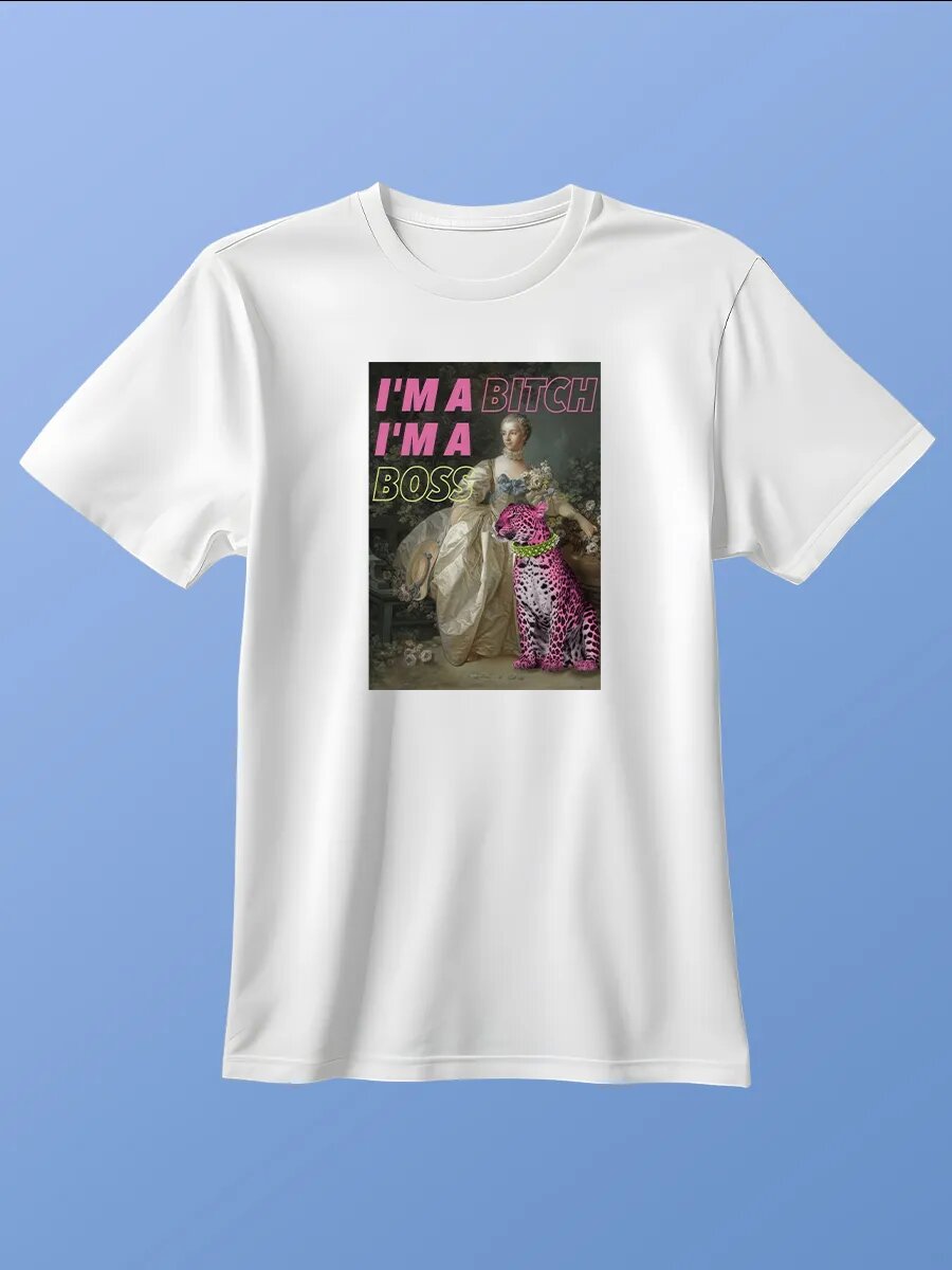 Футболка босс картина