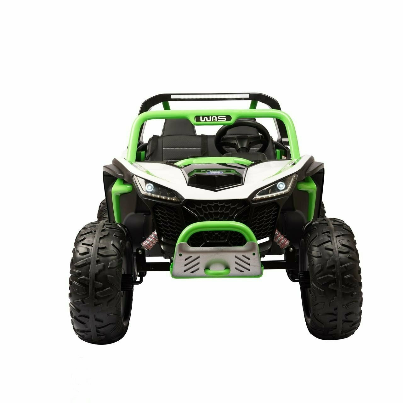 Электромобиль детский Багги 4004, 24V, 2WD, зеленый, полный привод