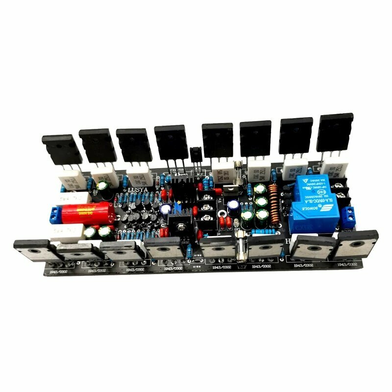 Улучшенная версия оригинального Toshiba DLHiFi 800 Вт Toshiba Tube 2SC5200 + 2saeas, Плата усилителя мощности Hi-Fi с защитой динамика