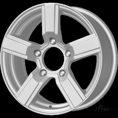 Диск автомобильный литой iFree Райдер 16x6.5 5x139.7 et40 dia98 Серебристый