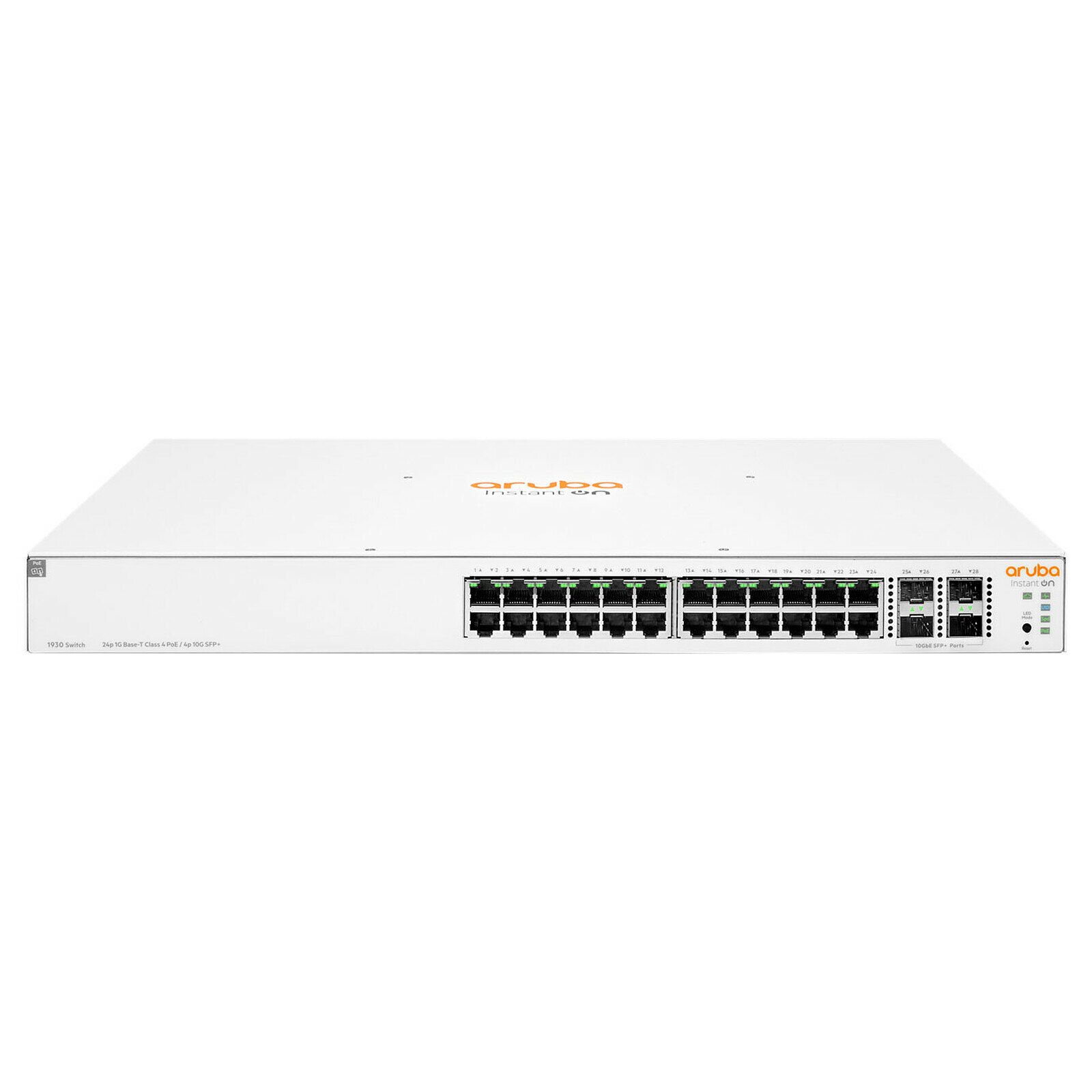 Коммутатор HP Aruba Instant On 1930 JL683A 24х10/100/1000 4хSFP/SFP+ PoE