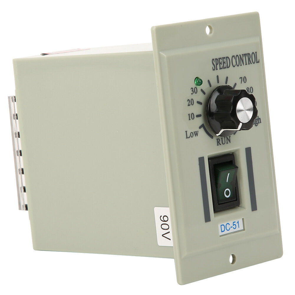 Контроллер управления скоростью двигателя Mini Постоянный магнитный губернатор DC DC-51 110V вход