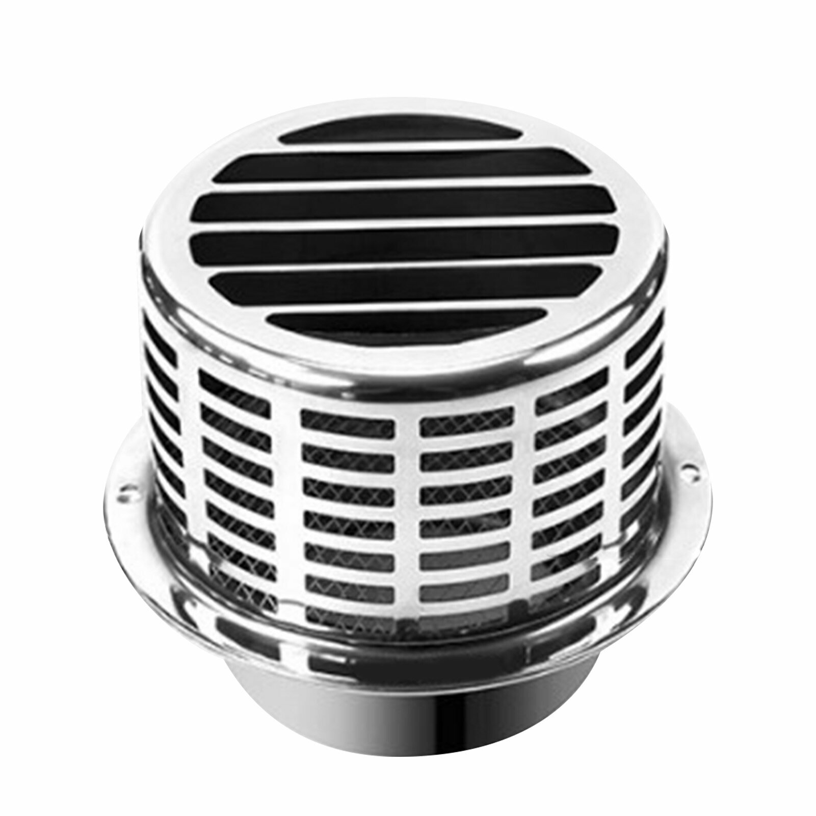 Вытяжной колпак из нержавеющей стали 304 круглый вентиляционный гриль диаметром 100 мм