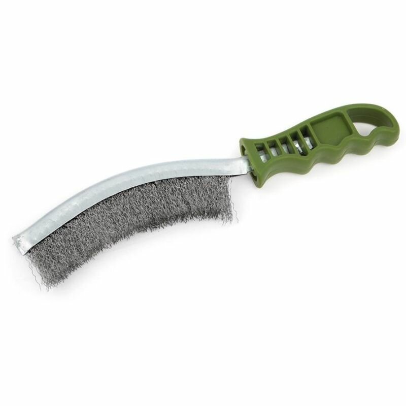 Щетка металлическая Дело Техники, пластиковая рукоятка, сталь, щетина (270291)