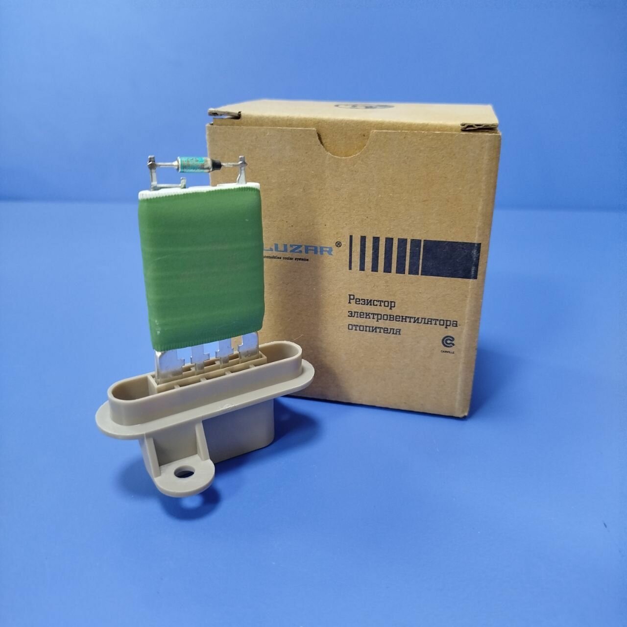 Резистор эл. вентилятора охлаждения "LUZAR" для а/м КамАЗ 5490, MB Axor