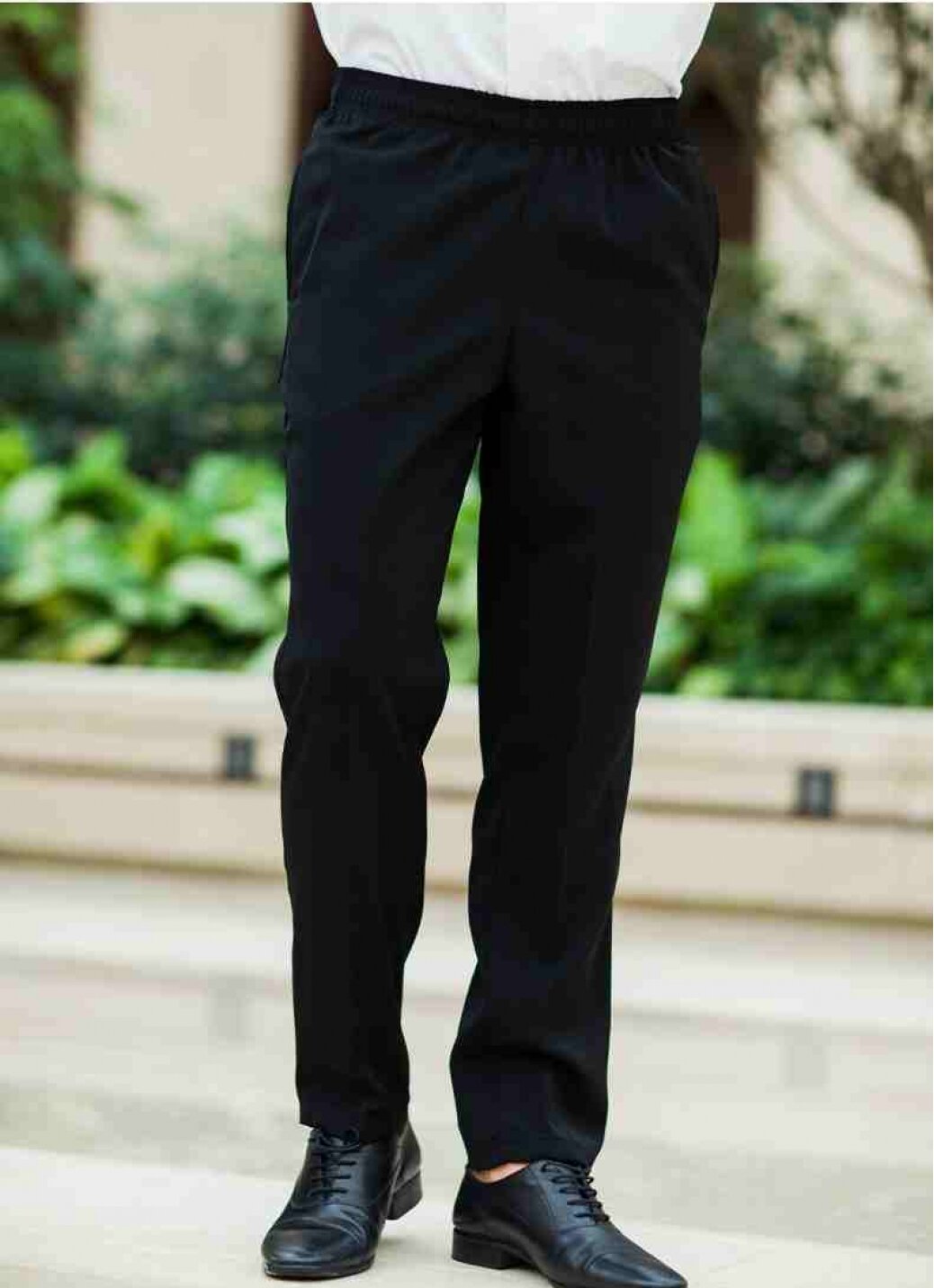 Поварские брюки CHECKEDOUT, полиэстер 80%, хлопок 20%, эластичная талия, лето/демисезон