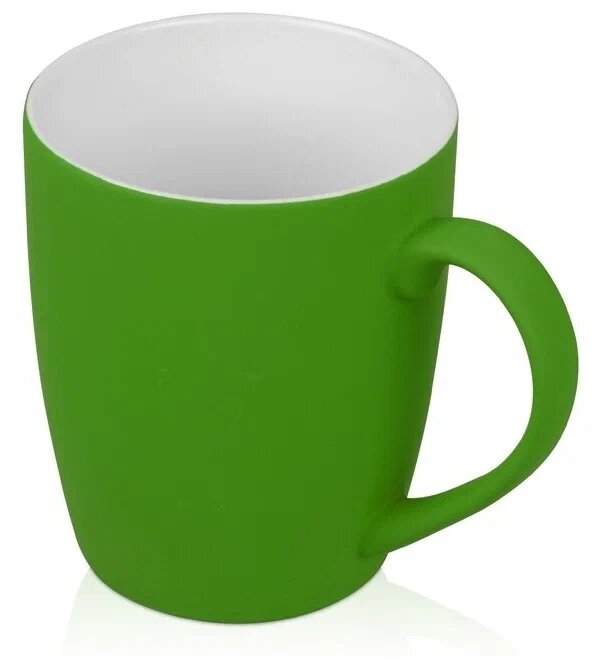 Кружка Oasis "Tulip Gum", с покрытием soft-touch, цвет зеленое яблоко