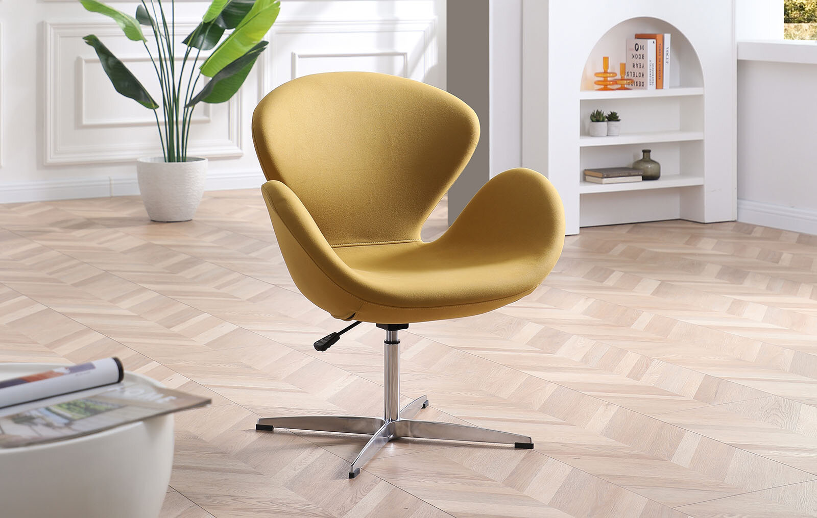 Кресло Swan Yellow