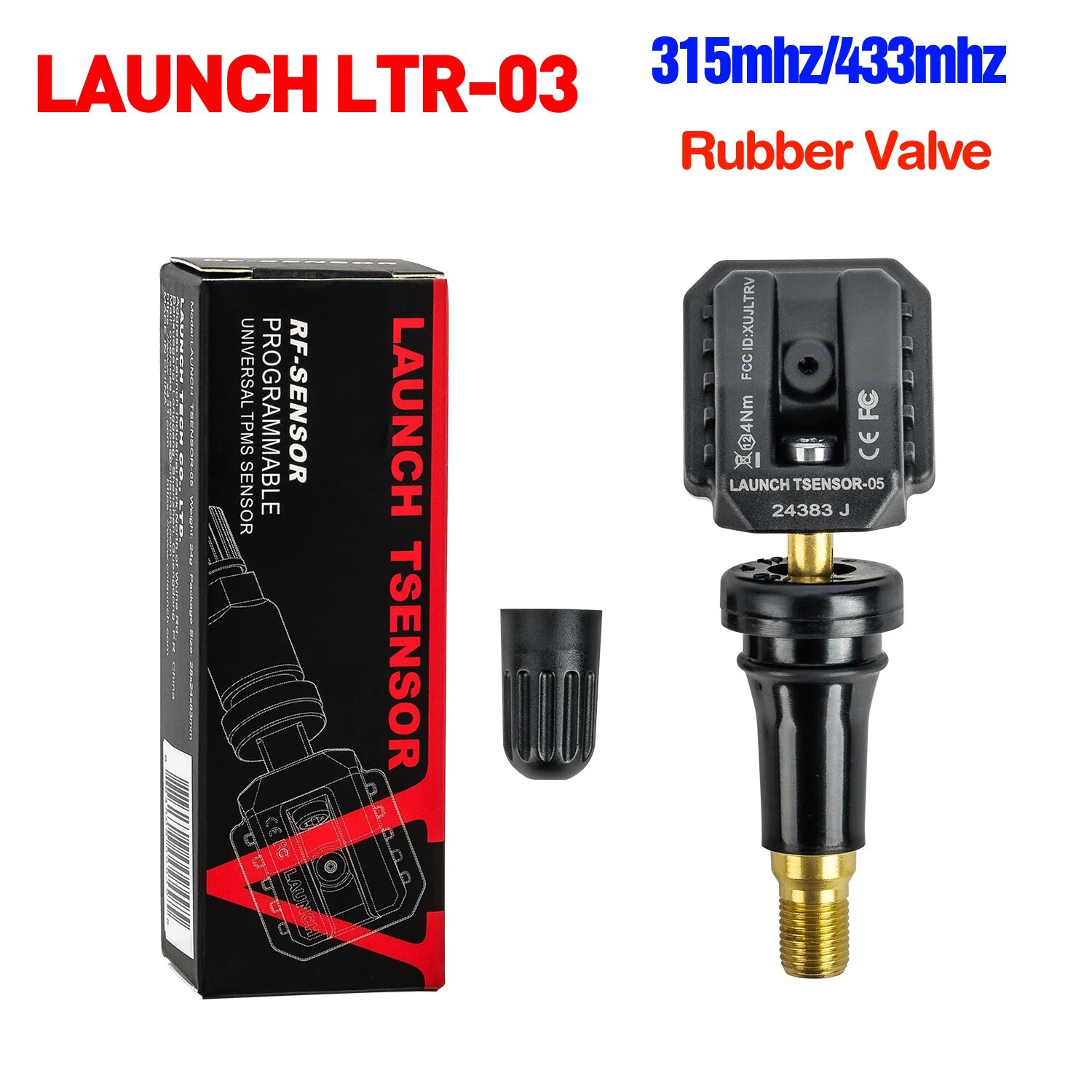 Датчик LAUNCH FR 433 315 МГц Датчик TPMS Инструмент для ремонта шин Сканер X431 TSGUN 8PCS, TYPE 2