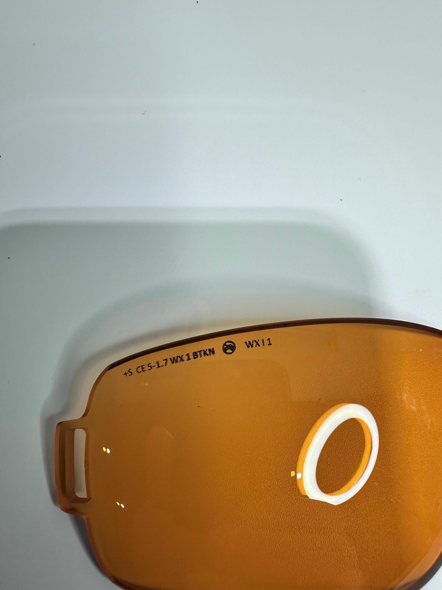 Линзы WileyX Lynx Light Rust 150L, янтарные, оптические, баллистические — фото 1