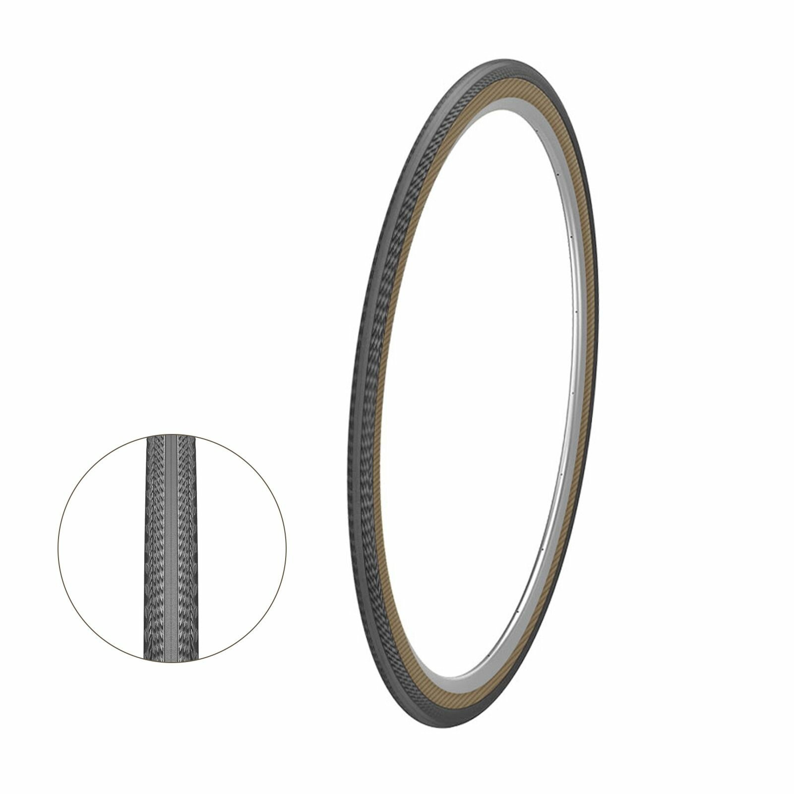 Велосипедные шины Kenda 700 x 25C 28C 32C 35C Премиальные шоссейные велосипедные шины для поездок на работу с боковинами в ретро-желтом цвете, высоким показателем TPI, долговечные