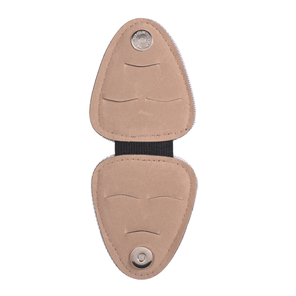 Чехол-сумка для медиаторов из искусственной кожи с 6 целлулоидными медиаторами и аксессуарами для струнных инструментов