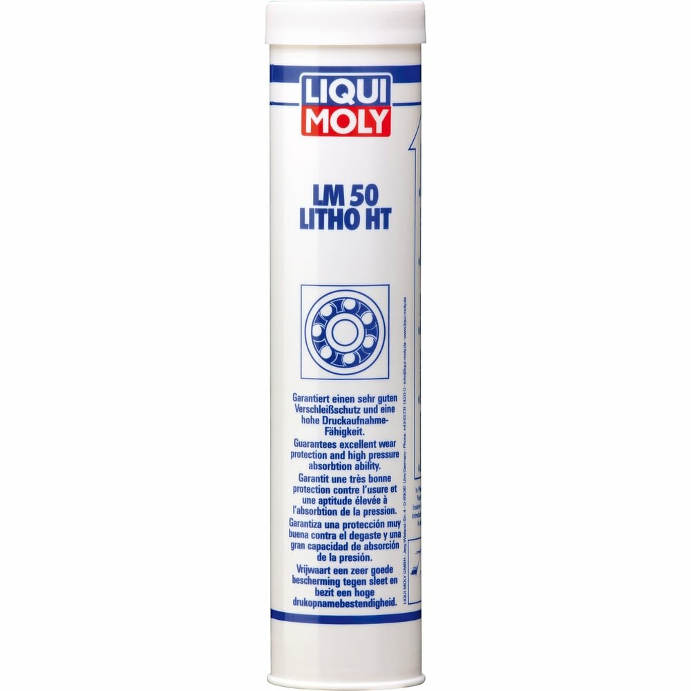 Высокотемпературная смазка для ступиц подшипников LIQUI MOLY LM 50 Litho HT