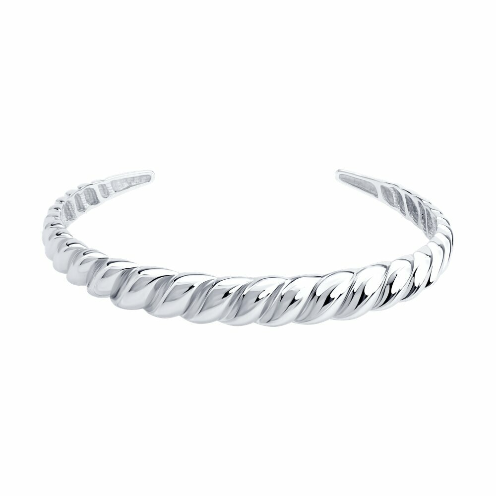 Браслет, серебро, 925 проба, родирование