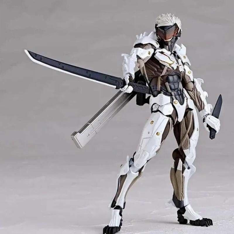 Фигурка Kaiyodo The Ocedo 140 Ex Metal Gear Mgs Raiden Metal Gear Rising Поднимающаяся Громовая Рука