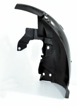 Подкрылок SAT, для Renault Fluence, передняя, правая, черный