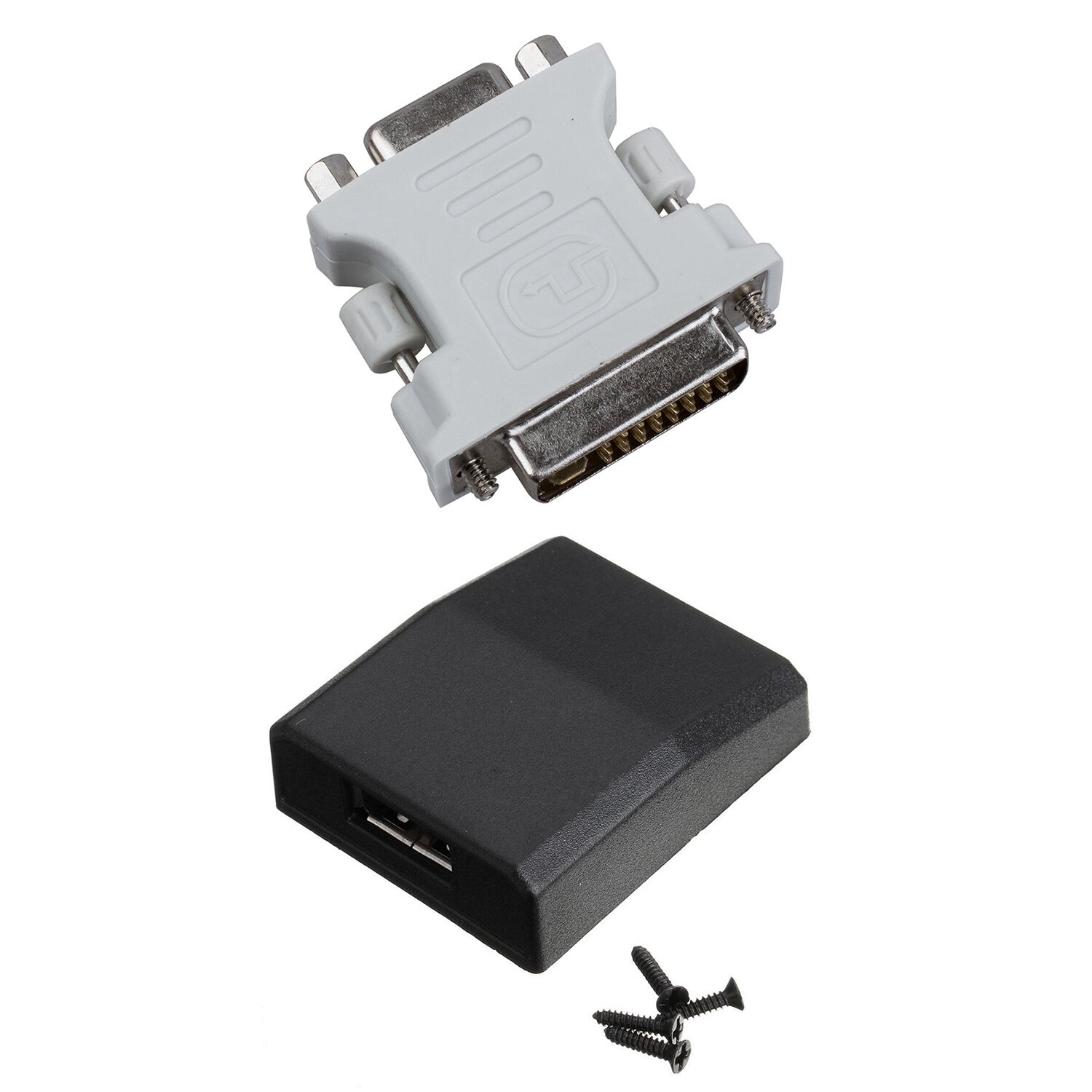 DVI Male 24 plus 5 DVI-I to VGA Female адаптер и солнечная панель складная сумка USB распределительная коробка для зарядного устройства 5 В 2 А пластиковый корпус