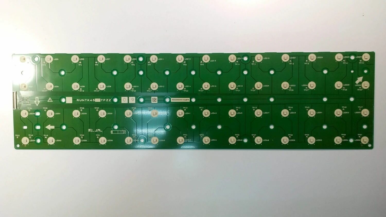 RUNTK4520TPZZ LCD SHARP LK400D3LB13 за 1 планку для 40Pfl9705H/60 Lcd Телевизор Philips LCD, LED подсветка (string стринг светодиодный) для матрицы арт. 8649