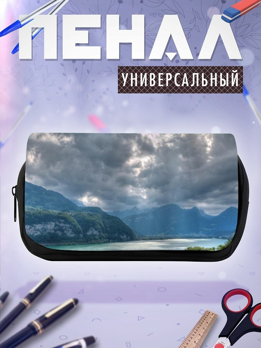 Пенал косметичка валензе швейцарские Альпы
