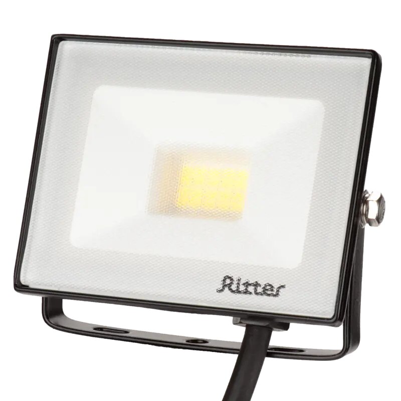 Прожектор светодиодный уличный Ritter Profi 53415 4 20 Вт 2000 Лм 180-240В нейтральный белый свет 4000К IP65 черный