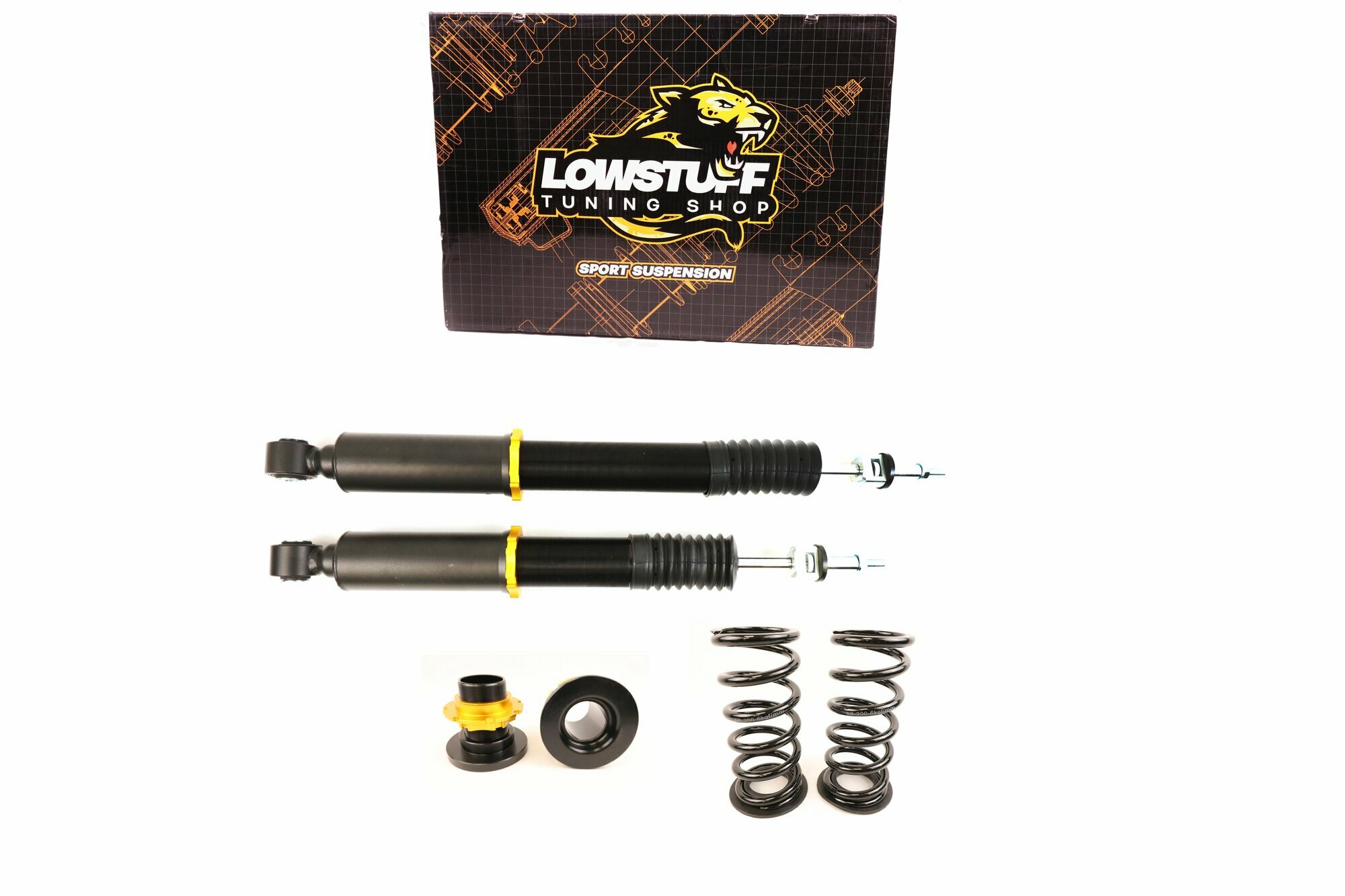 Audi A3 8P, Skoda Octavia A5, VW golf 5 Golf 6, Passat B6 B7 CC Винтовая подвеска задней оси койловеры с регулировкой высоты и жесткости LOWSTUFF EVO-III