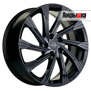 Диски литые Khomen KHW1901 7.5х19/5х114.3 D64.1 ET40.0, Black