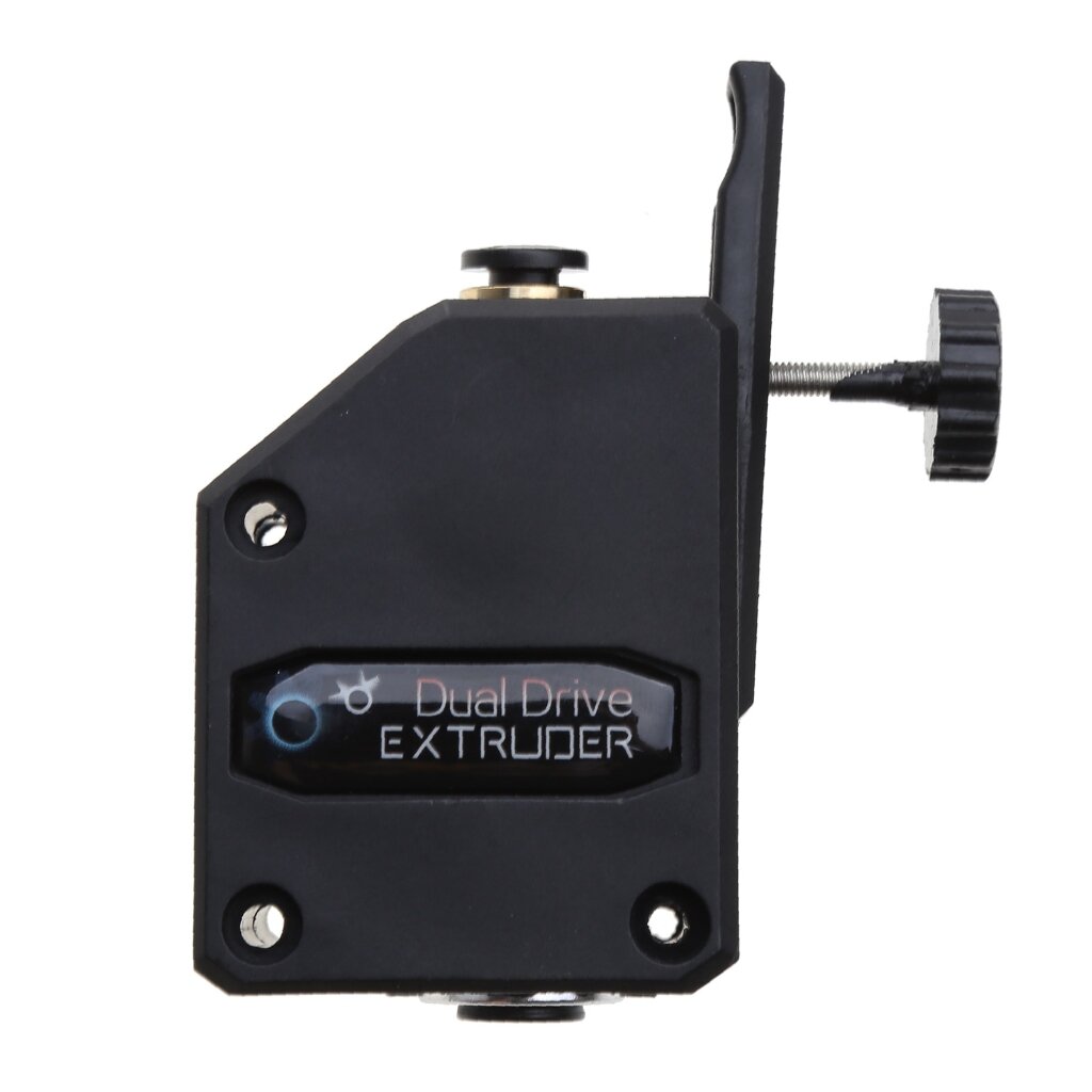 3d-принтер diy kit мягкие расходные материалы дистанционный экструдер с двойным редуктором-черный