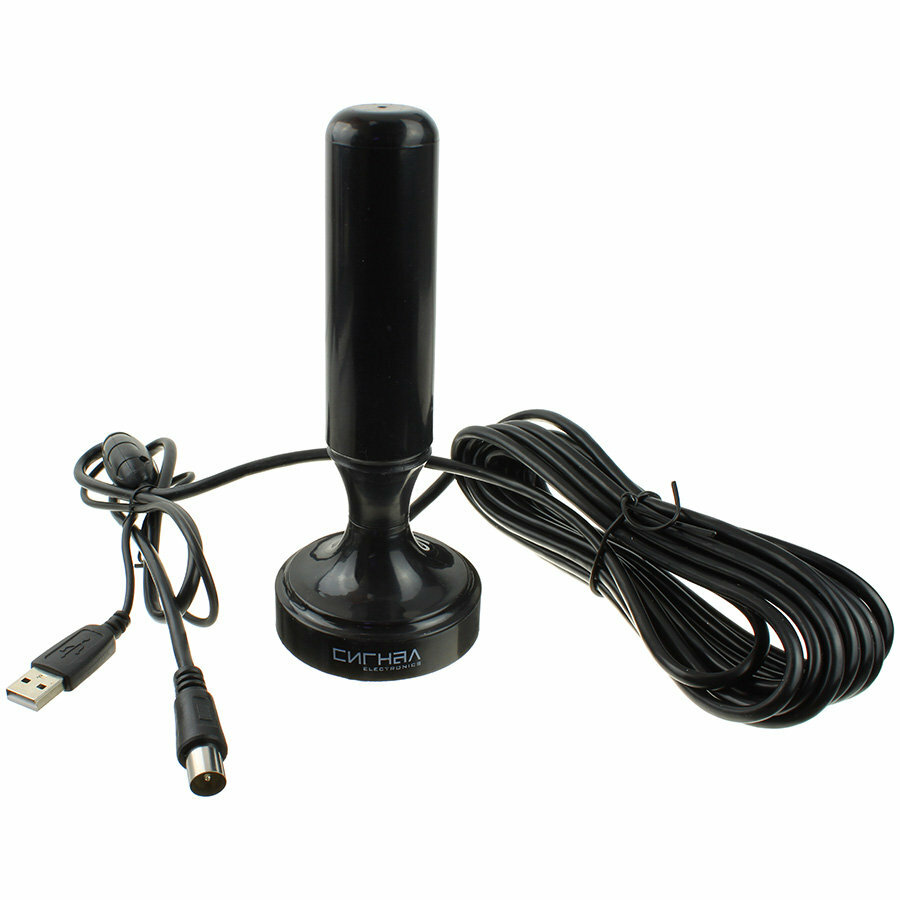 Антенна Сигнал SAI-402 DVB активная, комнатная