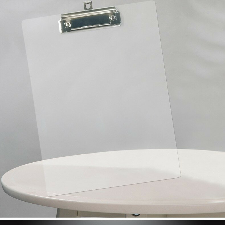 Студенческий планшет для письма A4, папка с мультяшным собакой, кошкой, звездами, милый детский маленький магазин, акриловый планшет A4 с клипом