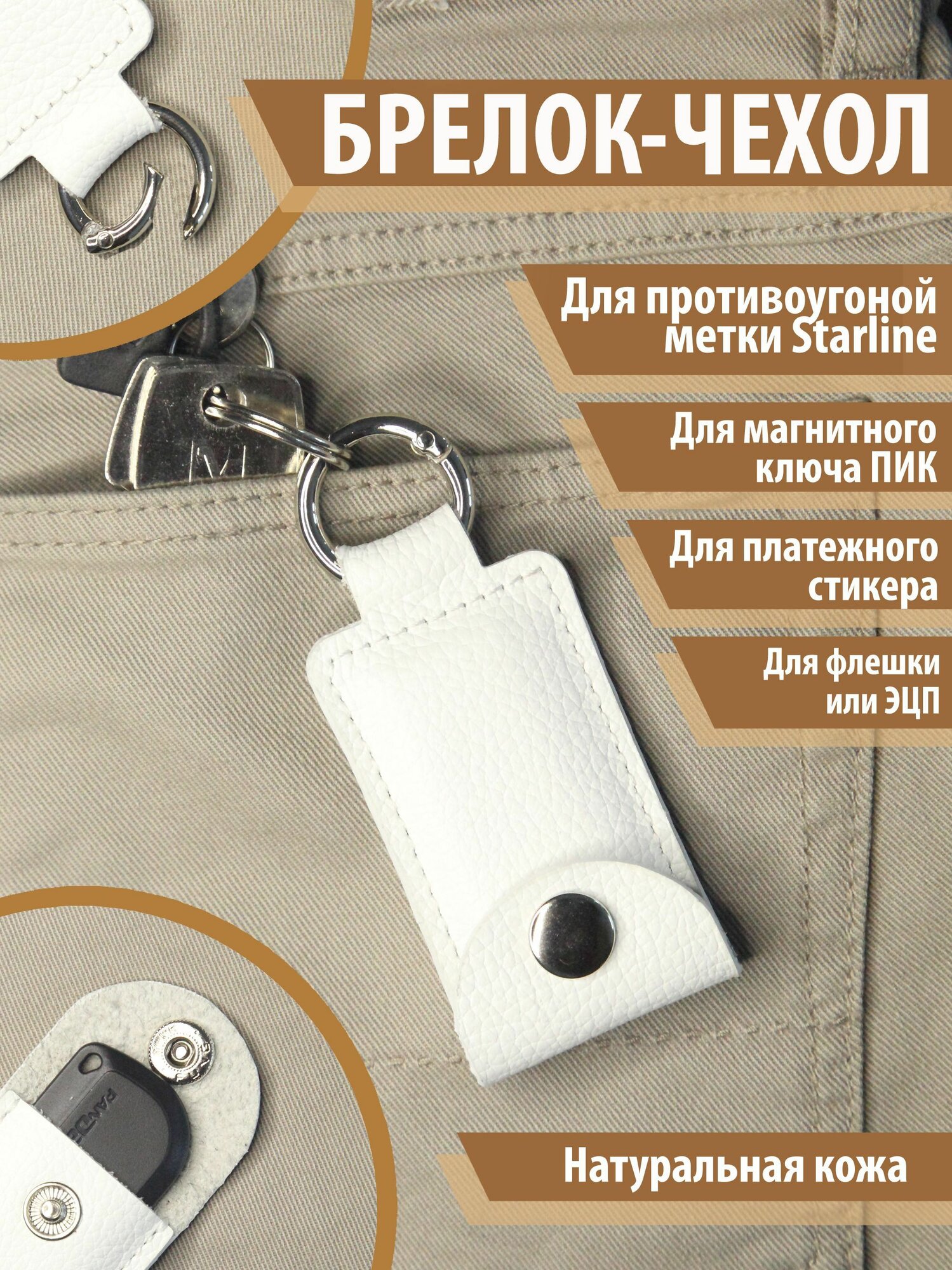 Чехол-брелок для метки Starline, Pandora, Shar-khan, Призрак, для магнитной карты AIRTAG и для платежного стикера