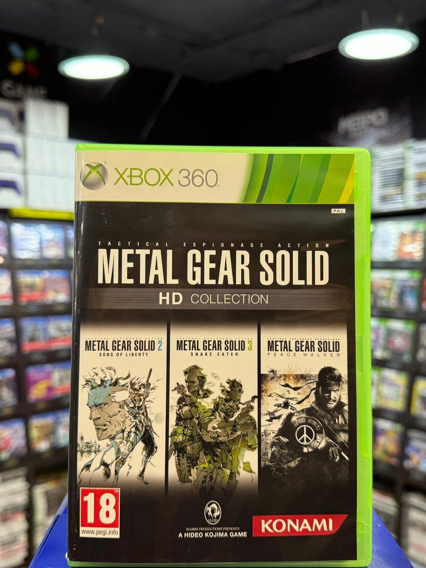 Игра Metal Gear Solid HD Collection (Xbox 360) (Box)