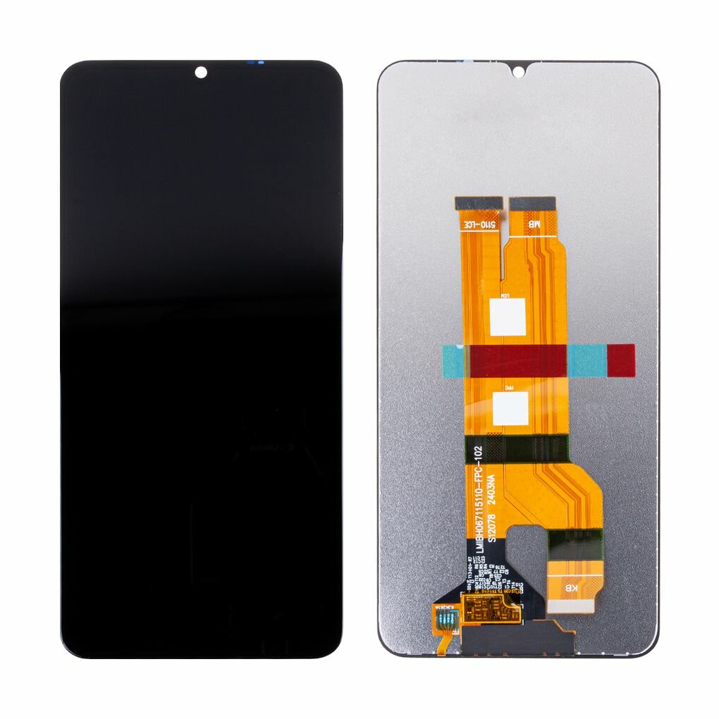 Дисплей для Realme C61 с тачскрином Черный - OR