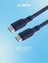 Кабель uBear Trend Cable USB-C/USB-C 2.4 м синий