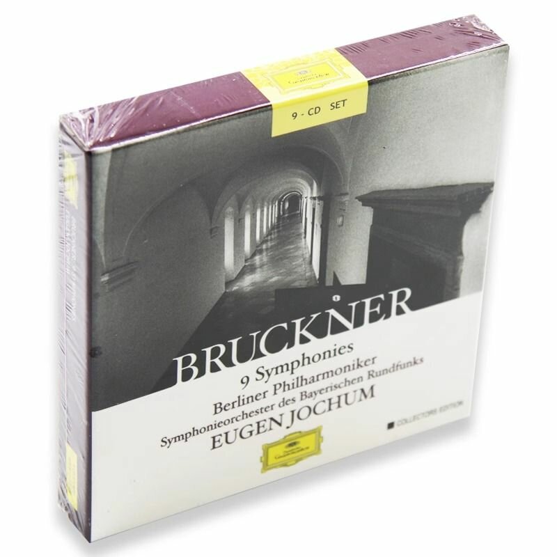 Музыка CD Anton Bruckner: Symphonies No. 1-9 Berlin Philharmonic Orchestra 9CD