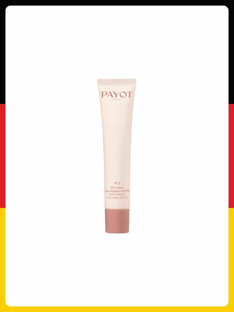 Крем для ухода за кожей Payot Creme No. 2 CC Creme ANTI-ROUGEURS SPF50 40 ml