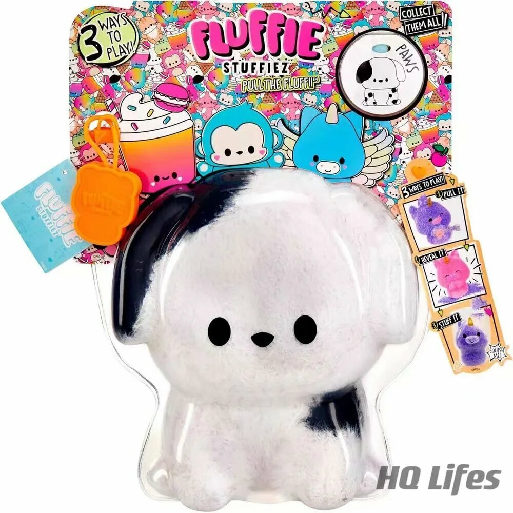 Флаффи Стаффи Игровой набор Fluffie Stuffiez щенок третье поколение Новая серия
