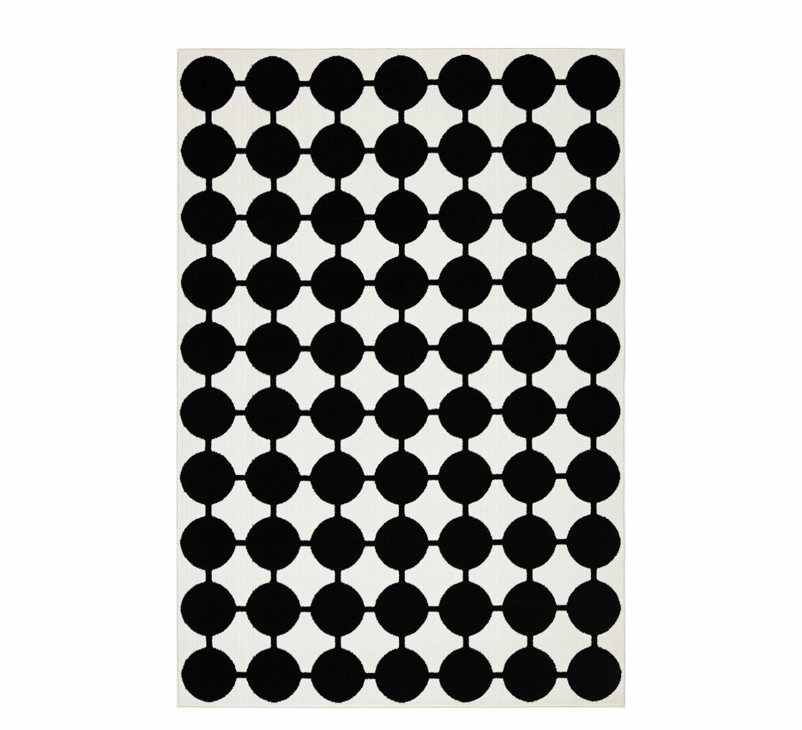 Ковер VANDPLAST, для гостиной, детской, кухни, кухни-столовой, мастер-спальни, 1,33x1,95 м