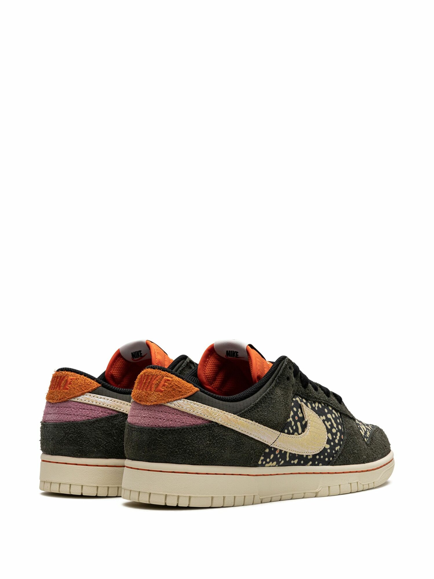 Кроссовки NIKE Dunk Low, размер 9 US, коричневый — фото 1