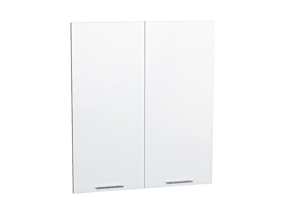 VVT Фасад Комплект фасадов Валерия-М для каркаса Ф-50Н В809 Белый металлик, МДФ Белый металлик, 916*792*16